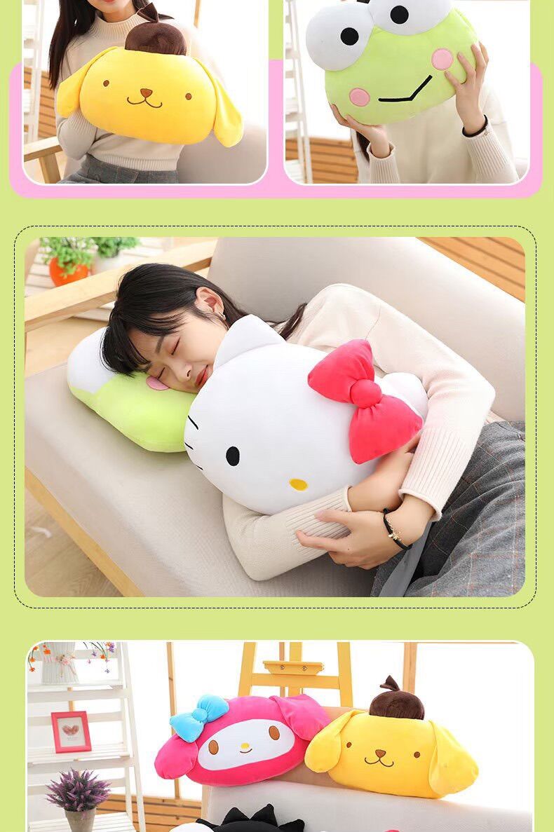 หมอนซุกมือซานริโอ้ ขนาด 38ซม Sanrio Pillow - N Toys Shop - ThaiPick