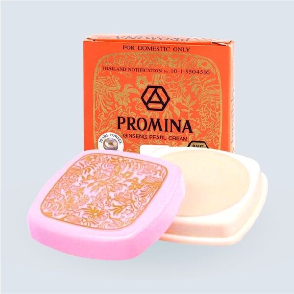 Promina Ginseng Pearl Cream (11g) โพรมีน่า ครีมทาสิวฝ้า ผสมสารสกัดจาก ...