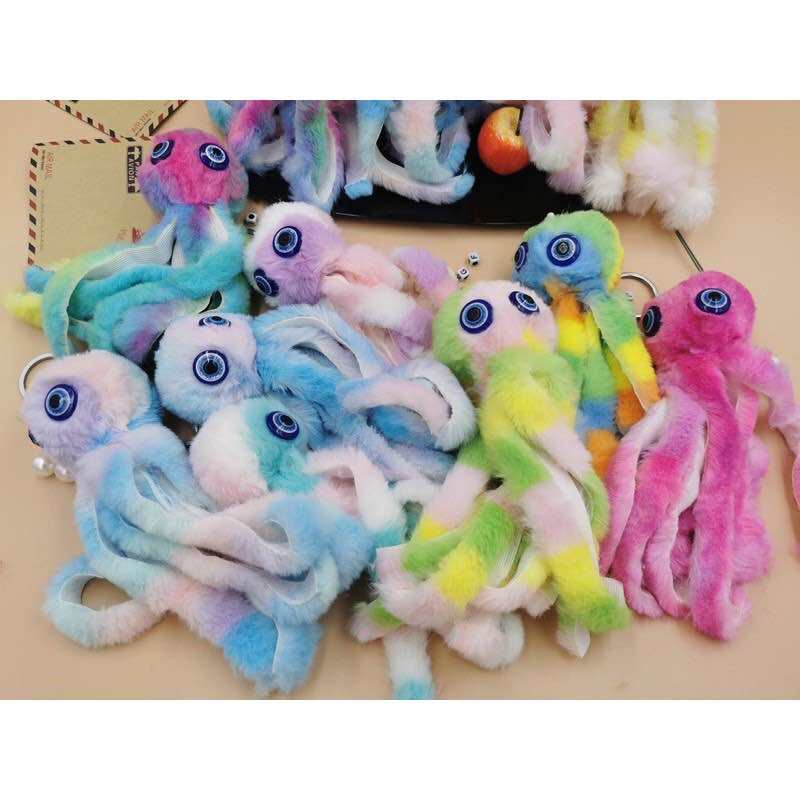 New colorful octopus keychain - bobobola2020 - ThaiPick