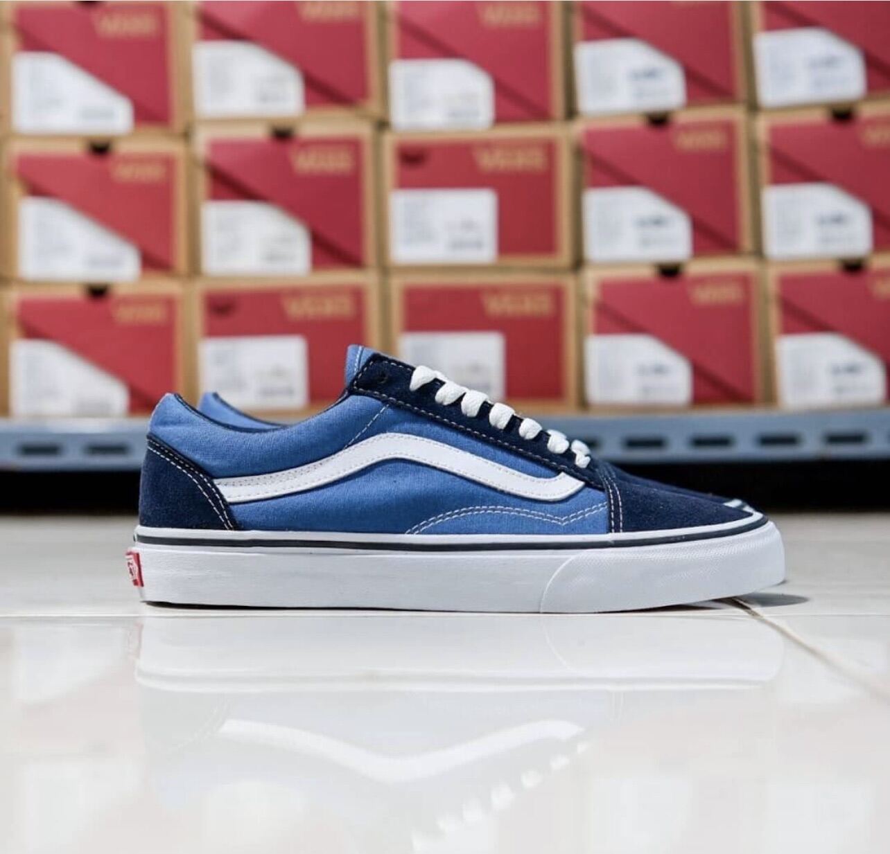 Vans Old Skool Mada In Vietnam สินค้าทางร้านเป็นสินค้าแท้นำเข้ามือหนึ่ง