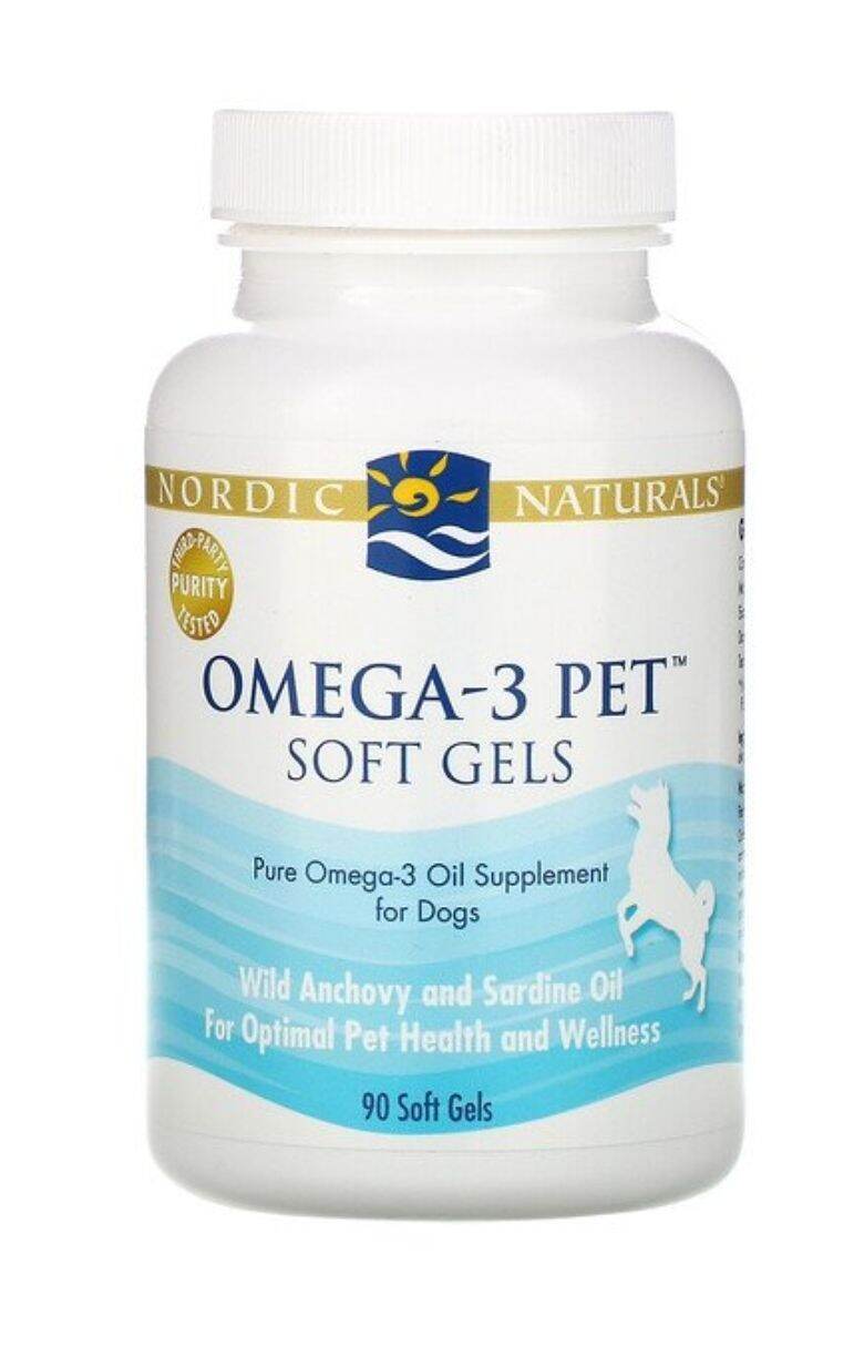Omega-3 Pet, Soft Gels, For Dogs, 90 Soft Gels - Pets and Health care ...