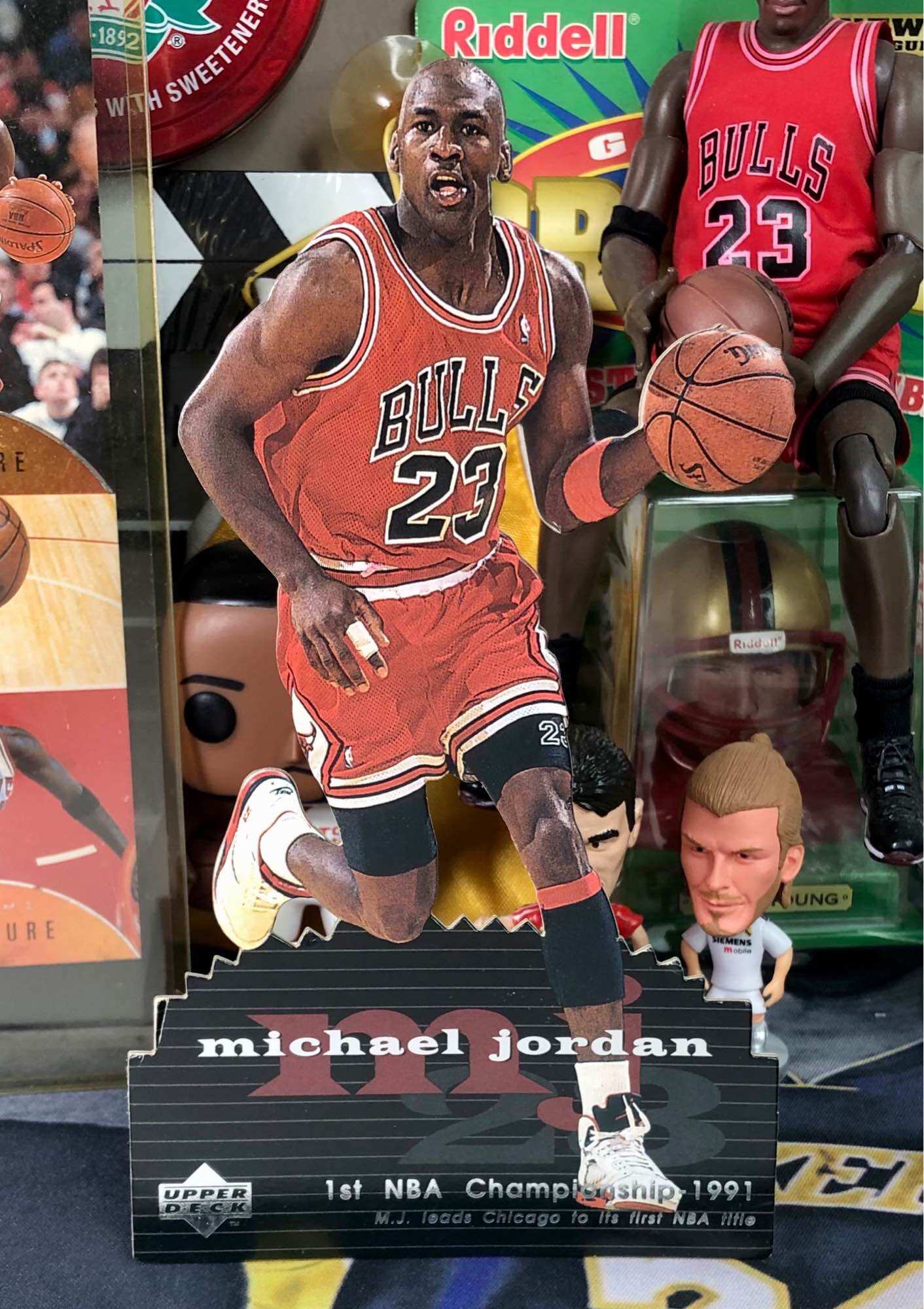 MICHAEL JORDAN Mini Standee ของสะสม 🏀 NBA Chicago Bulls🇺🇸 Pre-Owned ...