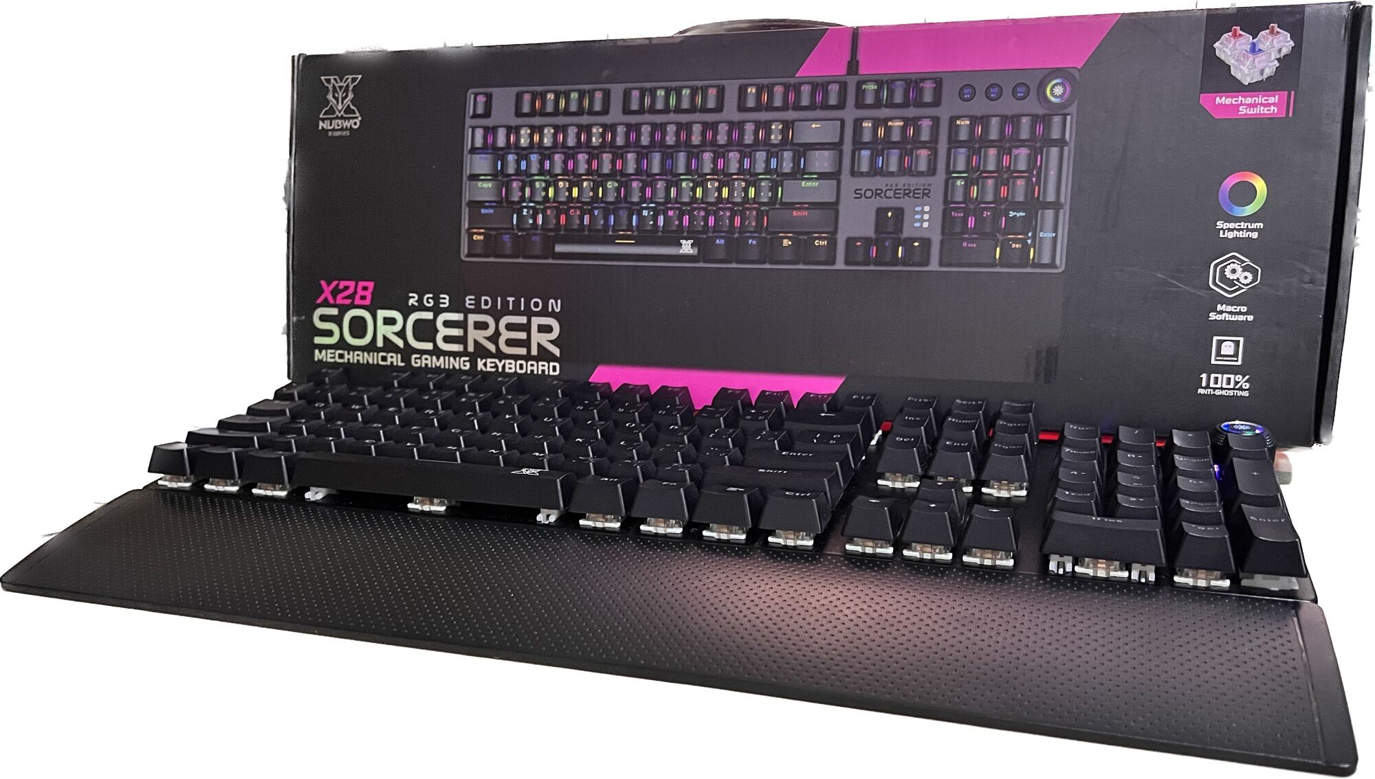 Keyboard NUBWO X28 SORCERER RGB Edition - Openup.PC - ThaiPick