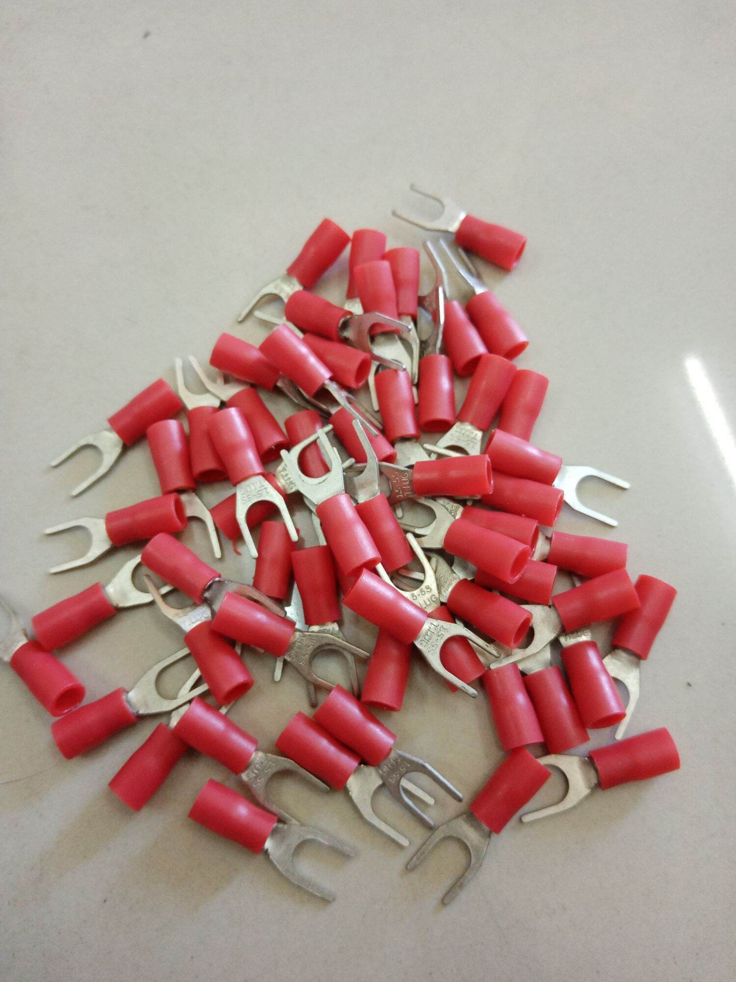 หางปลาแฉกยำ้หุ้ม YF1.5-5S ยี่ห้อ T.LUG 100 ตัว 💯💯 พร้อมส่ง | Lazada.co.th