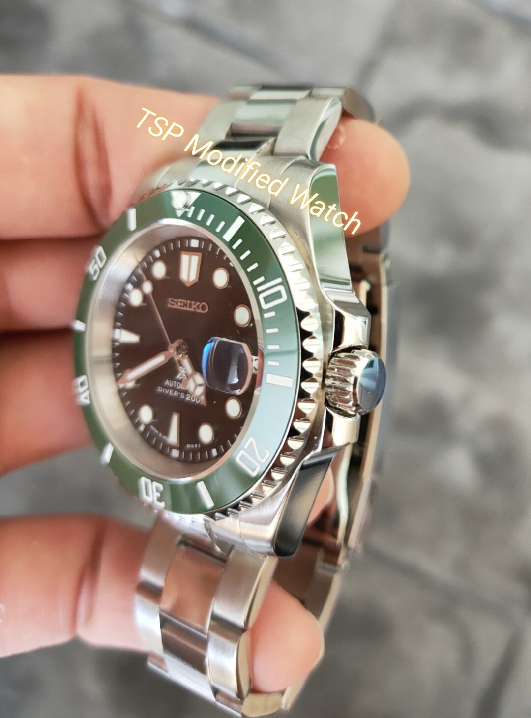 Seiko Mod Submariner Starbucks สต๊อกในไทย พร้อมส่ง 1-2 วัน โปรโมชั่น ...