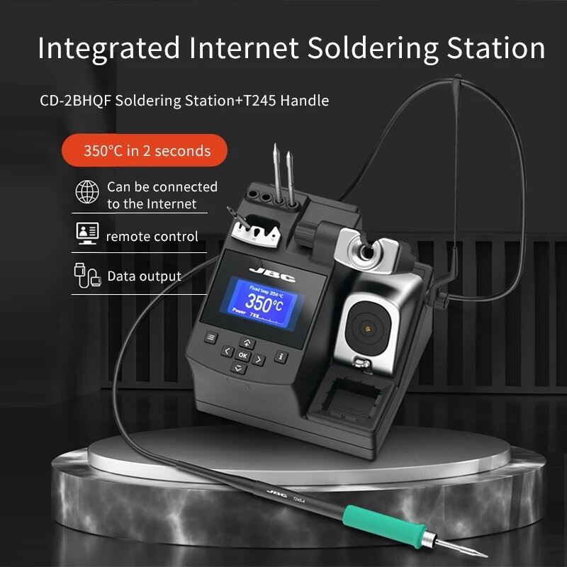 หัวแร้ง JBC CD-2SHQF T210-Aเวอร์ชั่นภาษาอังกฤษ (หน้าใหม่มีแถม หัวJBC ...