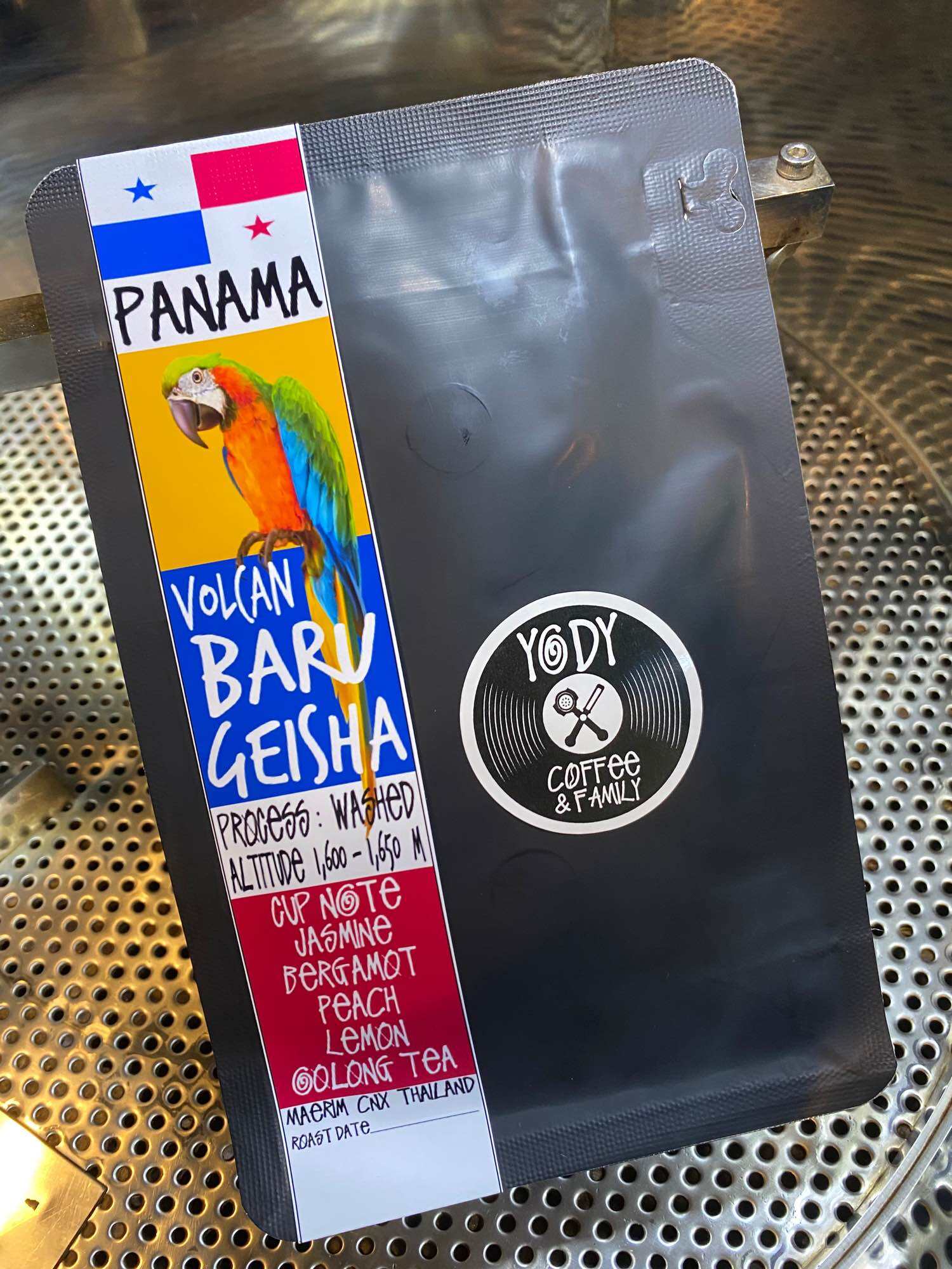 Panama 🇵🇦 Geisha Volcan Baru Washed process 100 g Yody Coffee กาแฟโยดี้ ...