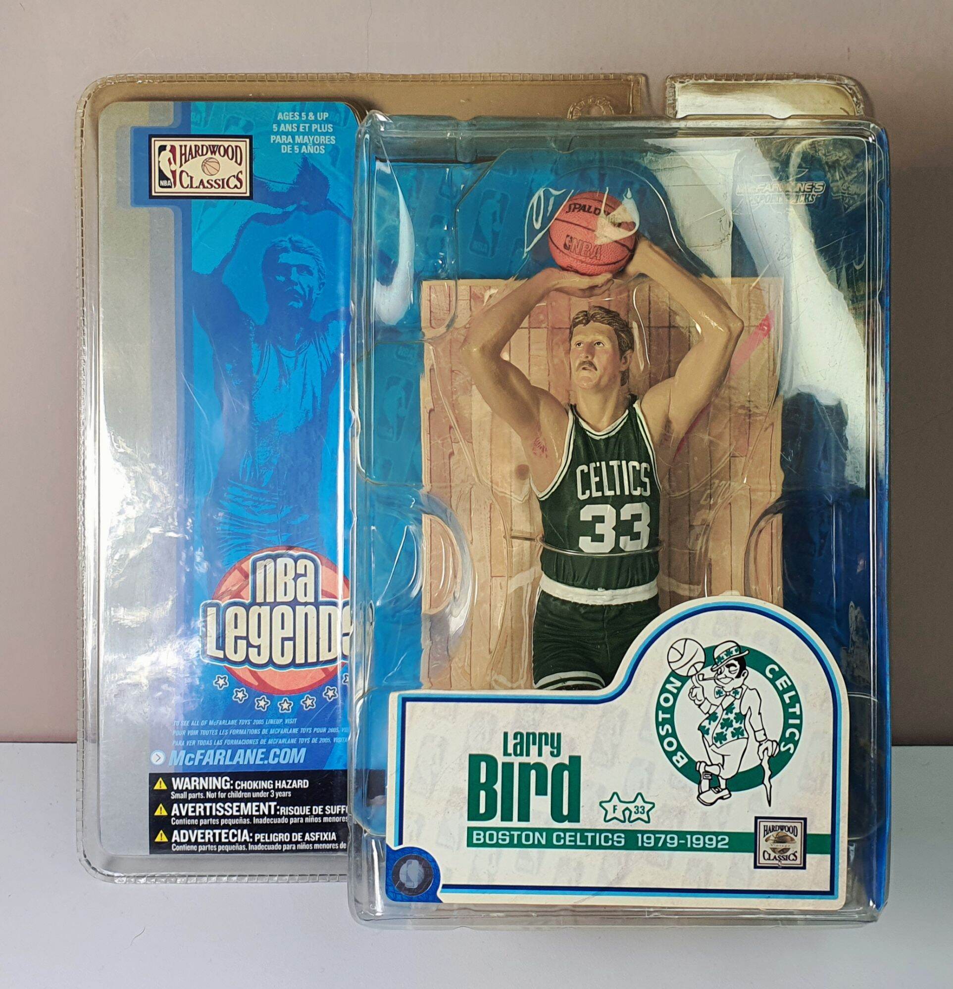 LARRY BIRD ACTION FIGURE FIGMA MODEL บาสเก็ตบอล 🏀 หุ่นสะสม ตุ๊กตา NBA ...