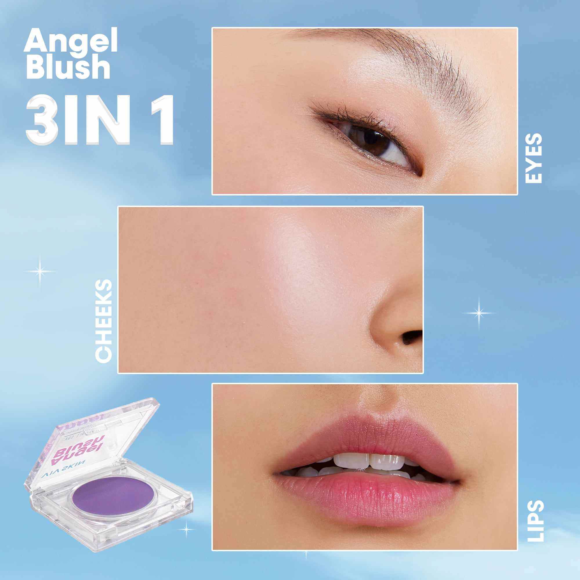 VIV SKIN Skin Angle Blush บลัชนางฟ้า (ทาตา แก้ม ปาก) - ขมิ้นเซรั่ม24 ...
