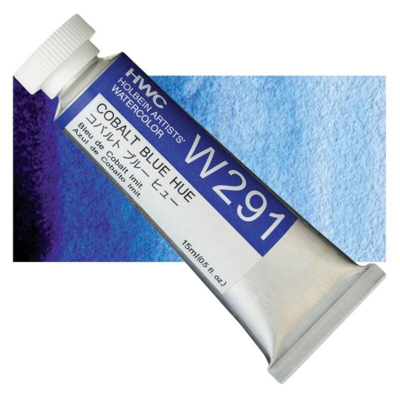W291 A Cobalt blue hue 15ml สีน้ำโฮลเบน Holbein watercolor - ศิลป์ ...