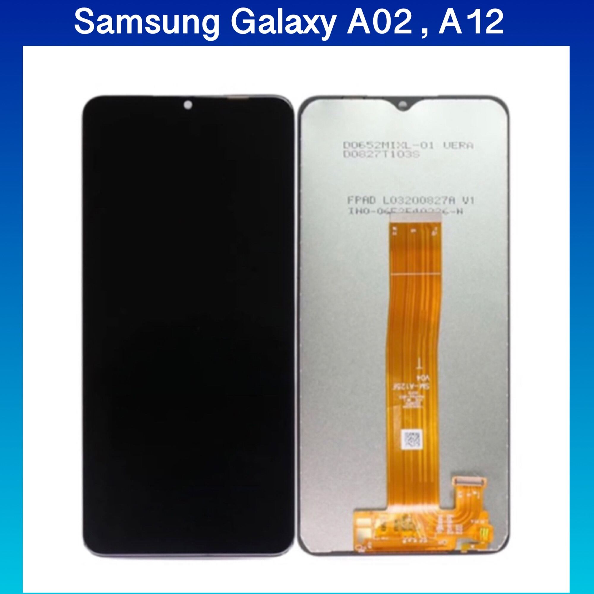 จอ Samsung Galaxy A02 / Samsung Galaxy A12 |ชุดหน้าจอพร้อมทัชสกรีน LCD ...