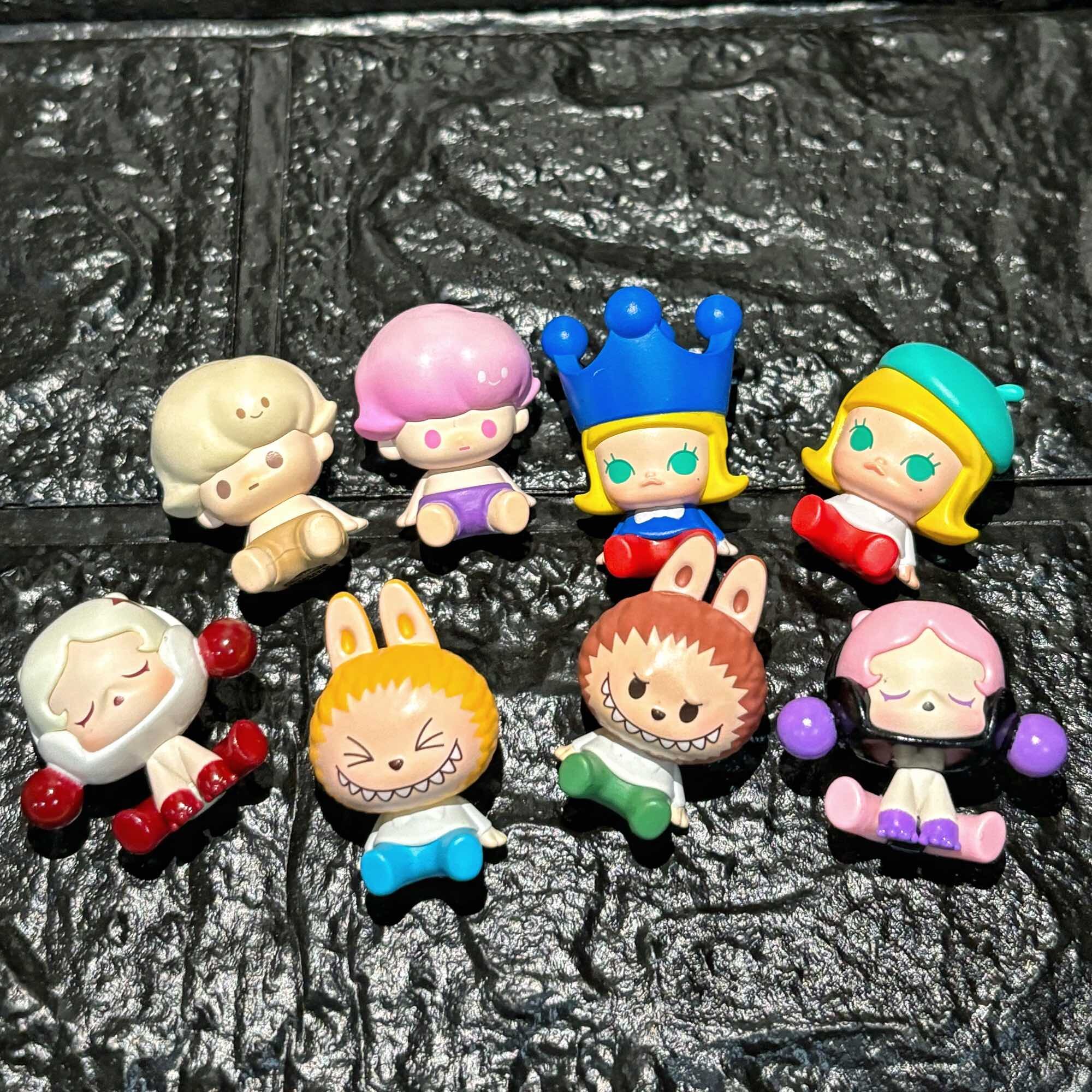 Popbean Sitting Series [ Molly Labubu Zimomo Dimoo Skullpanda ]พร้อมส่ง ...