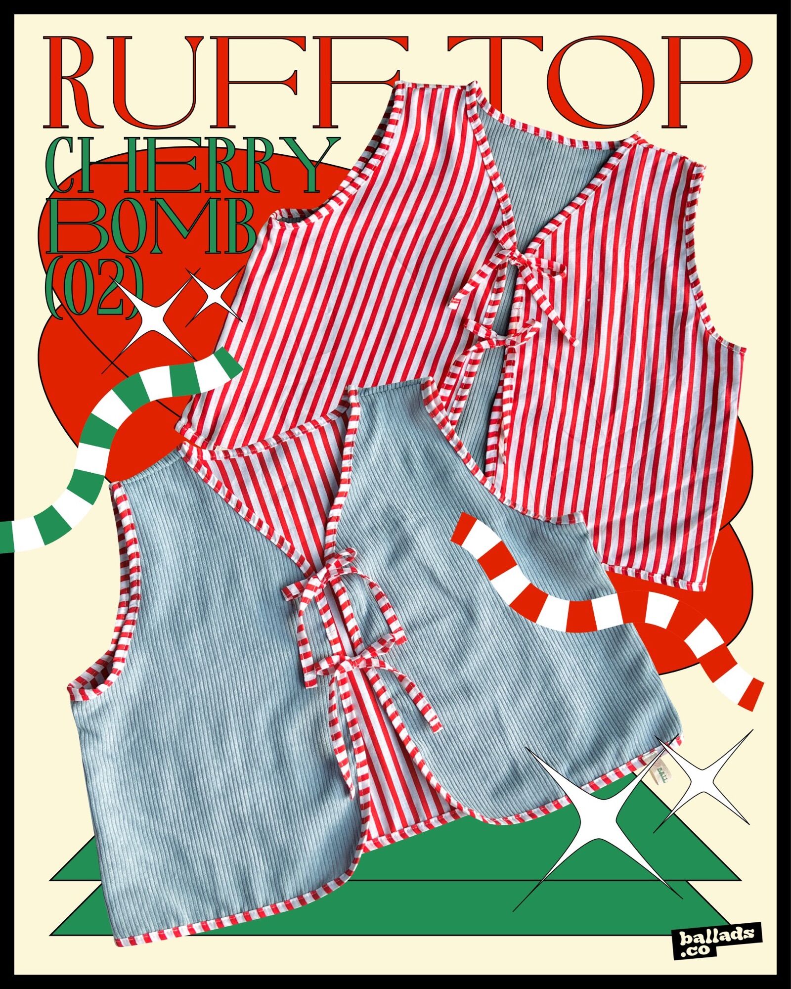 Ruff top เสื้อแขนกุด | Lazada.co.th