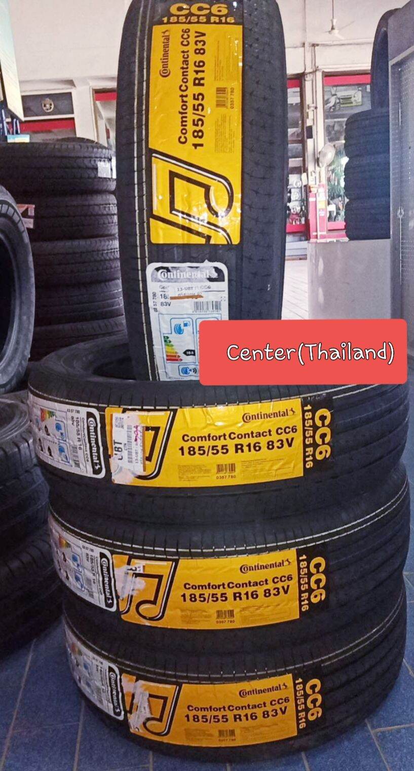 ยางรถยนต์ใหม่ Continental 215/60-16 รุ่น Comfort Contact CC6 สัมผัสถึงความนุ่มเงียบ ยางปี 2022 ...