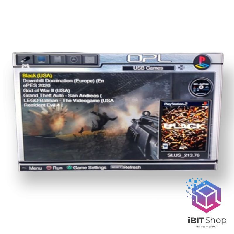 เมมบูท PS2 Free Memory Card Boot (FMCB) OPL เล่นเกมส์ PS2 ผ่าน USB ...