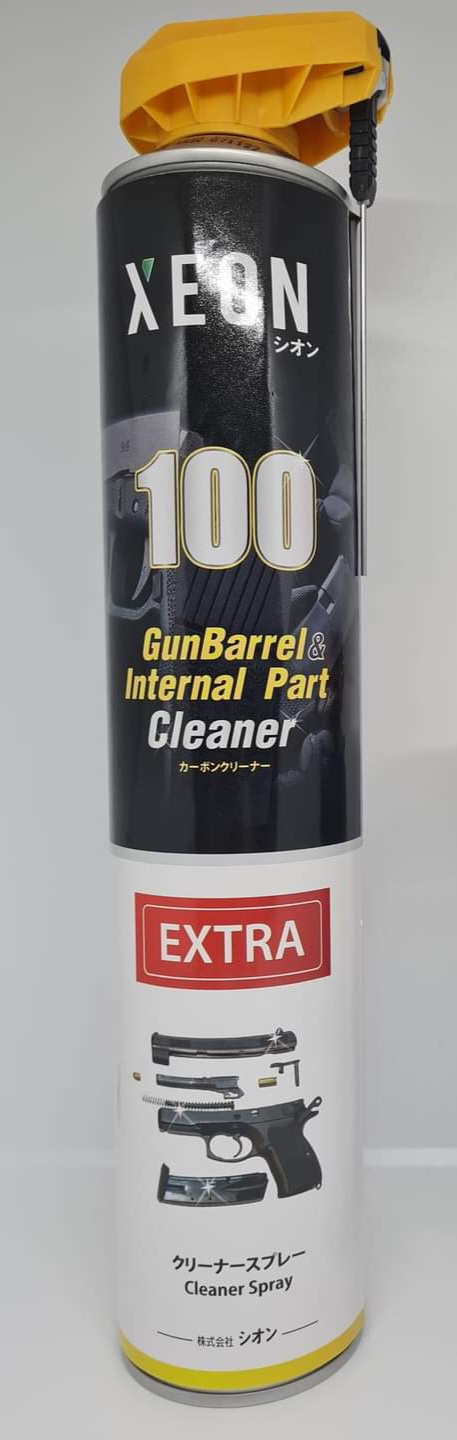 Xeon 100 cleaner extra ผลิตภัณฑ์น้ำยาล้างปืน ขนาด 800 ml. | Lazada.co.th