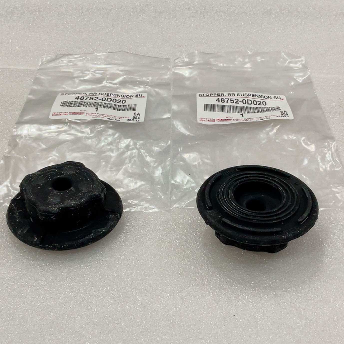 ยางรองโช้คหลัง แท้เบิก Toyota Vios NCP93 ปี07-13 Yaris NCP91 ปี05-13 ...