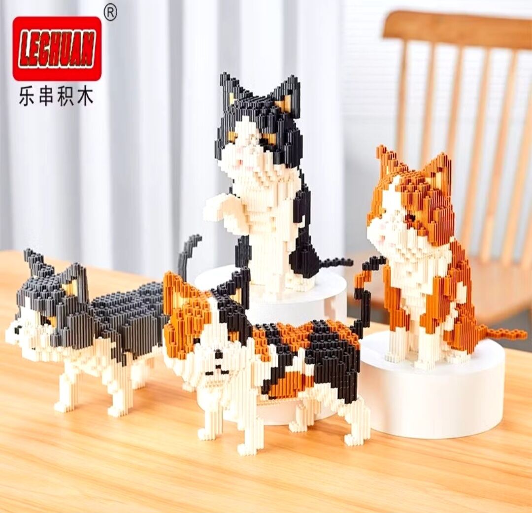 ตัวต่อ บล็อก แบบเฟือง น้องแมว มี 4 แบบ Lechuan พร้อมให้สะสม - Happy ...