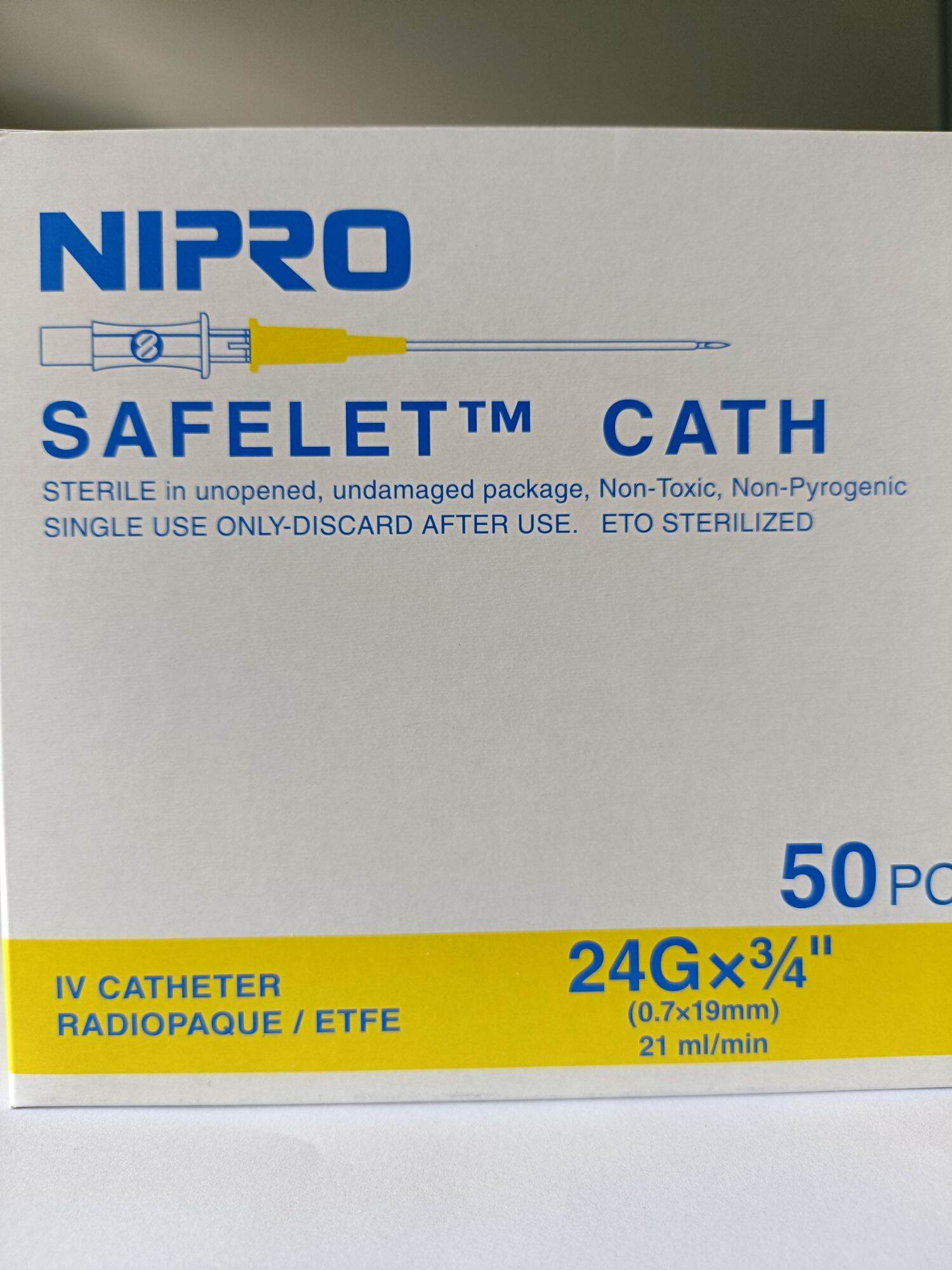 Nipro IV Catheter Radiopaque/ETFE - เอสดับเบิ้ลยูแอนด์เจเจ - ThaiPick