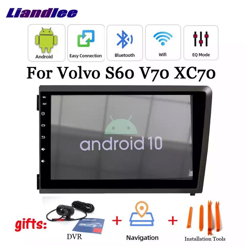 Car Multimedia Player For Volvo S60/V70/XC70 2000-2009 Radio Android UK Accessories Stereo Video ...