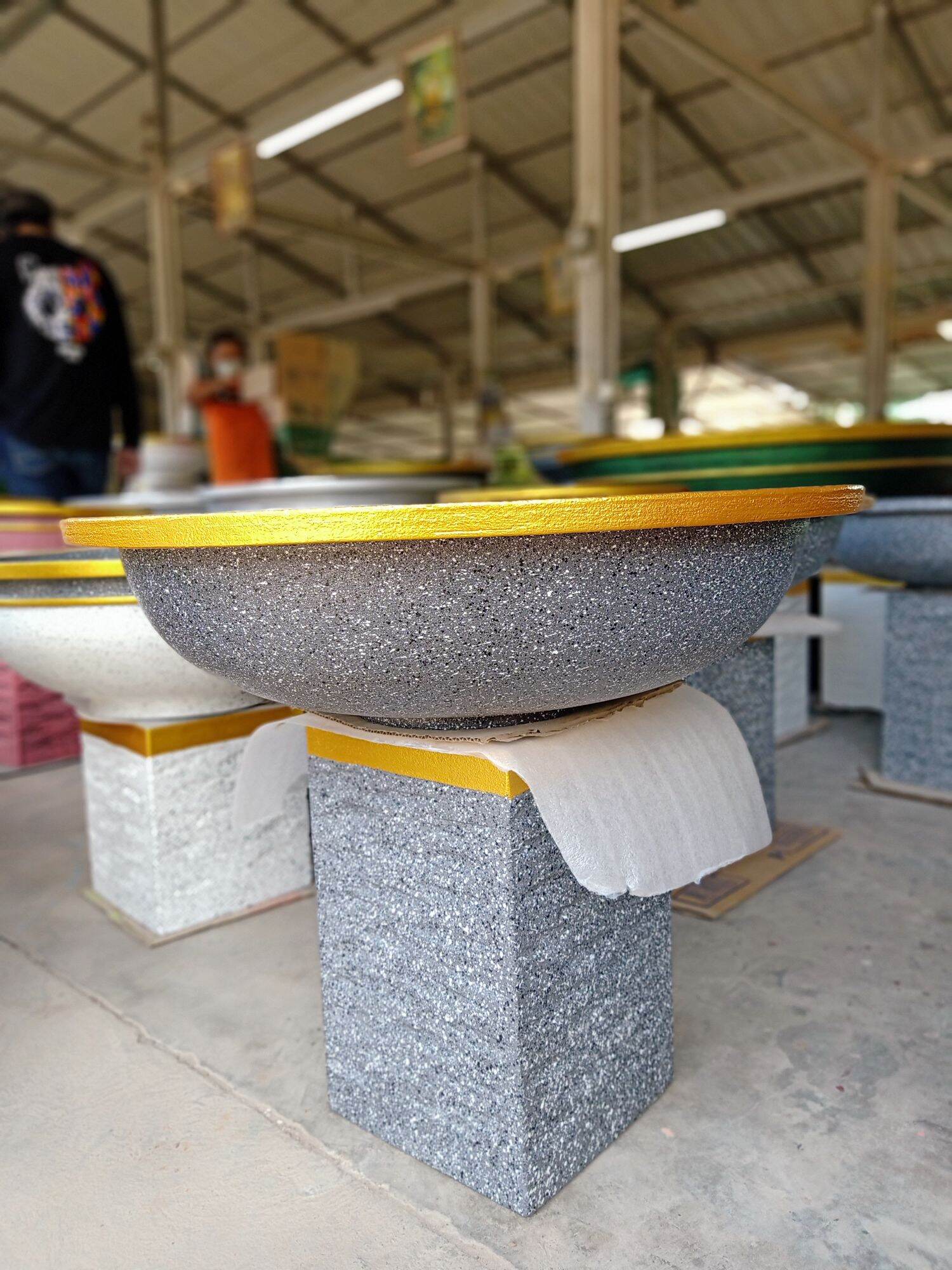 LD-70 อ่างพญานาค ชุดอ่างพญานาค อ่างบัว อ่างปลา อ่าง อ่างน้ำ อ่างน้ำปูนปั้น พญานาคพ่นน้ำ OKD109 ...