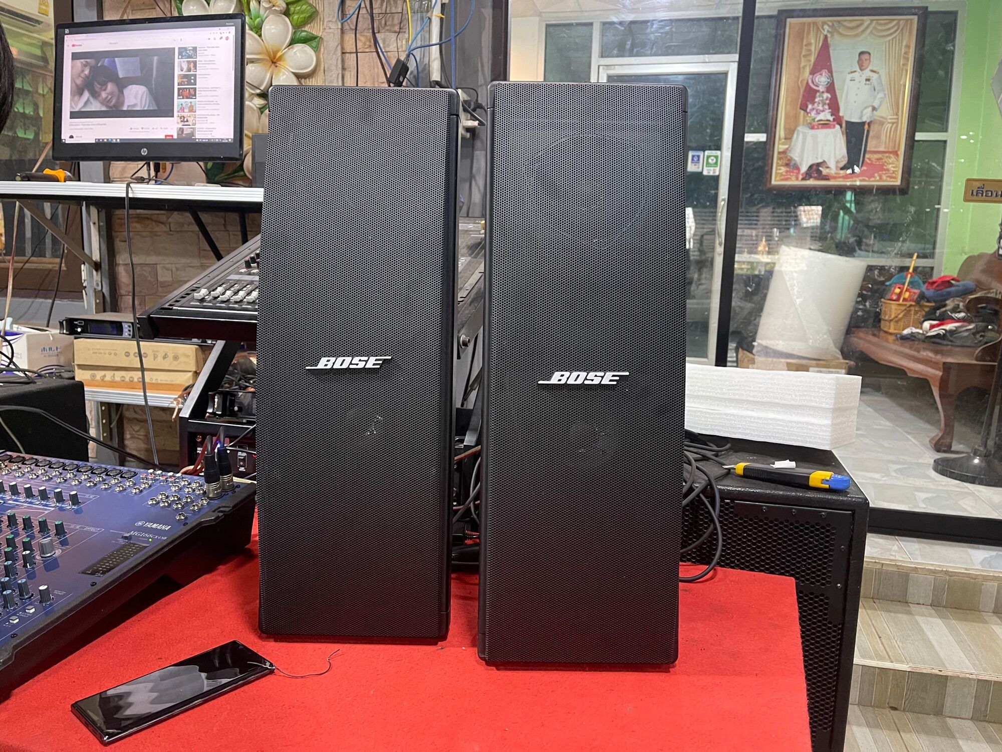 ตู้ลำโพงติดผนัง BOSE Panaray 402 II ดอกลำโพงขนาด 4.5 นิ้ว จำนวน 4 ดอก ...