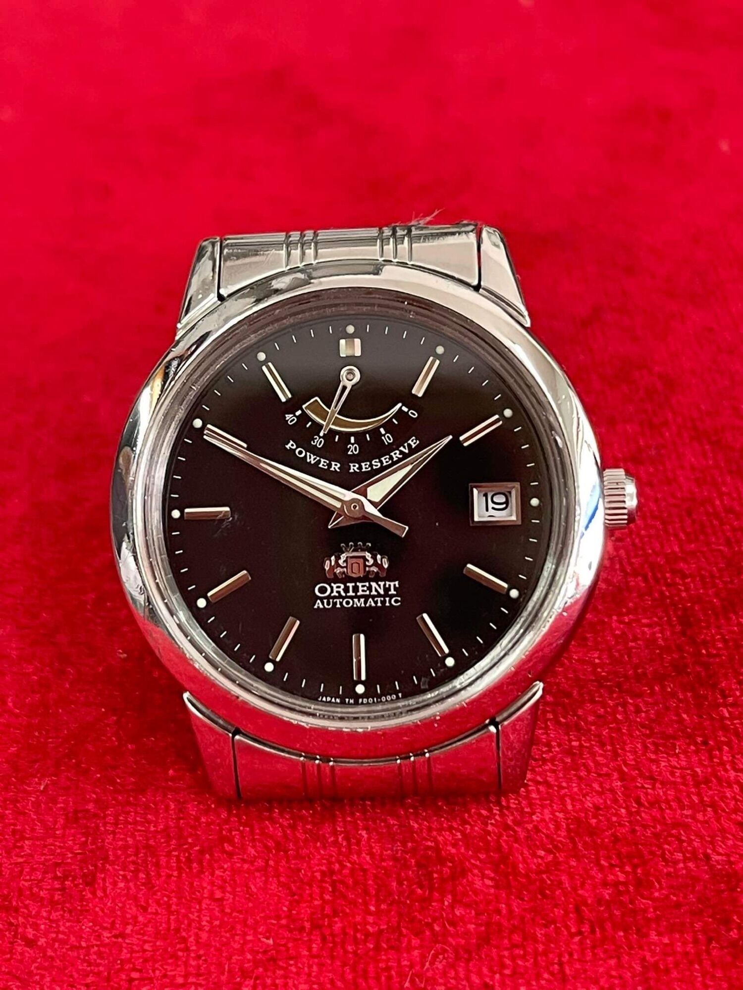ORIENT POWER RESERVE Automatic ตัวเรือนสแตนเลส นาฬิกาผู้ชาย มือสองของ ...