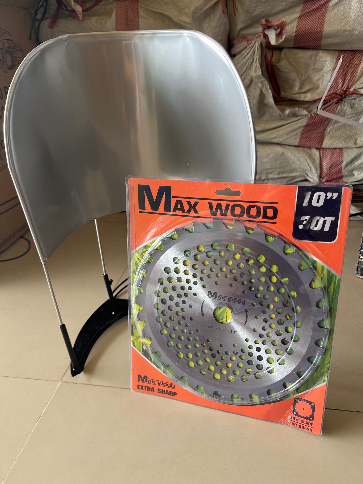 โครงเกี่ยวข้าว พร้อมใบตัด 10นิ้ว*30ฟัน max wood ติดเล็บ ราคาส่ง ส่งด่วน ...