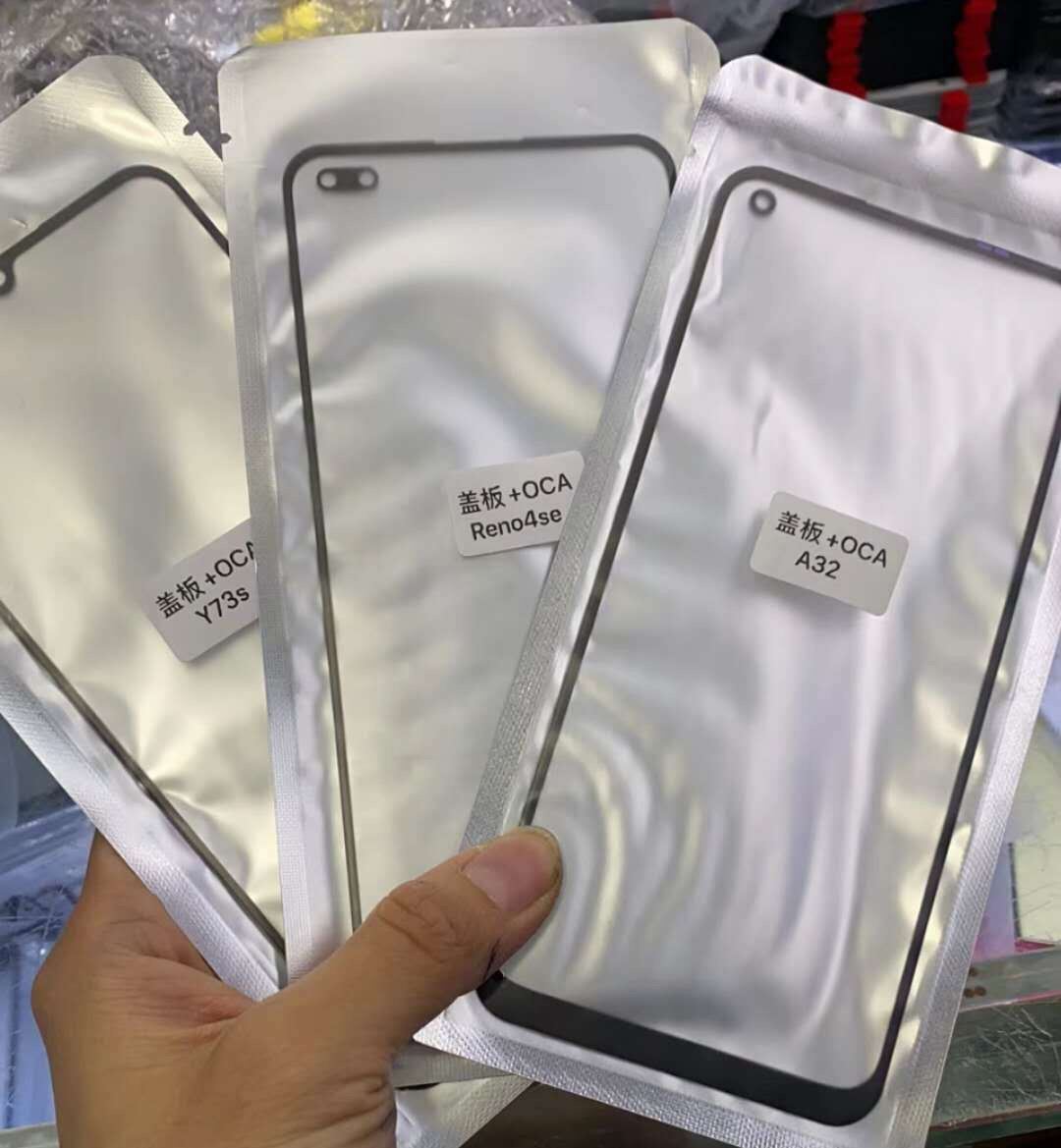 กระจก Oca สำหรับรุ่นoppo กระจกoca Oppo A12 A74 Reno4 A12s F9 A51 A54