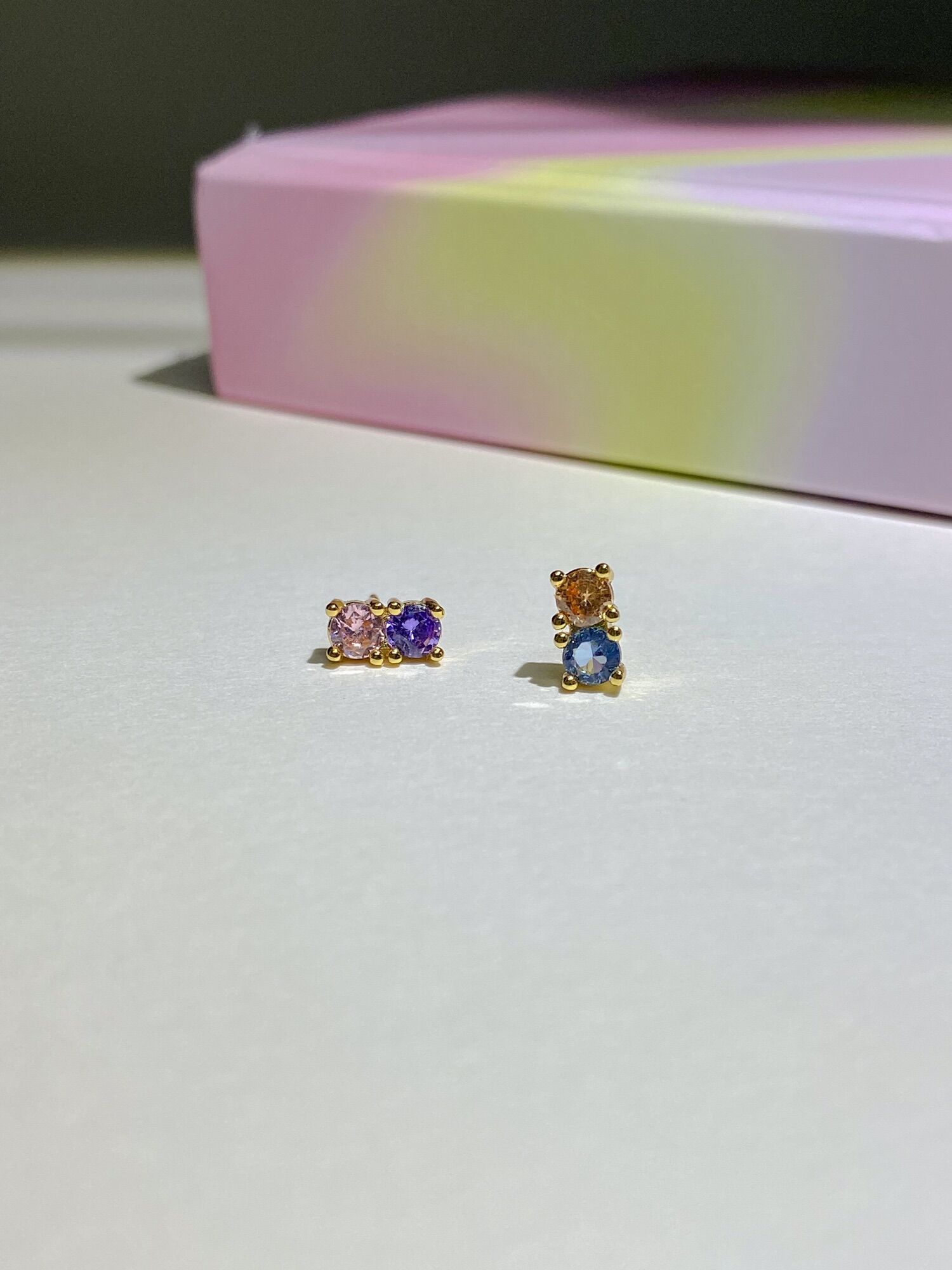 Hringur | D29 ต่างหูพลอย - Hringur.store - ThaiPick