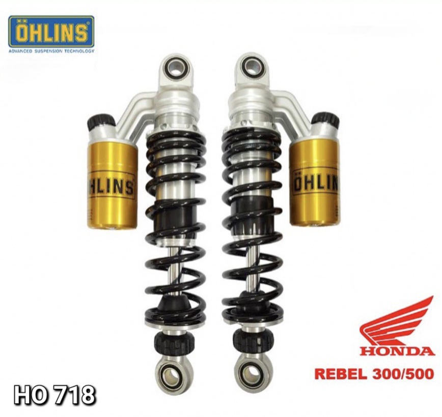 โช๊คหลัง Ohlins Honda Rebel 300/500 รหัส HO718 ของแท้ประกัน 2 ปี Ohlins Thailand | Lazada.co.th