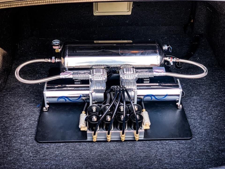 Air Suspension System 8 Valve For Volvo P2 S60 V70 S80 ระบบถุงลม ...