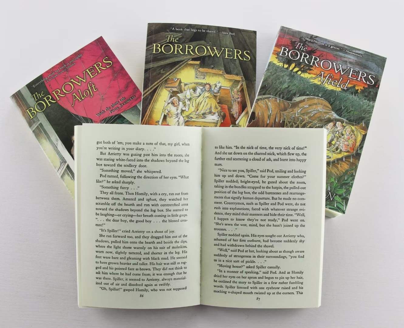 The Complete Adventures of the Borrowers 5 Books Set Ages 7-11 ...