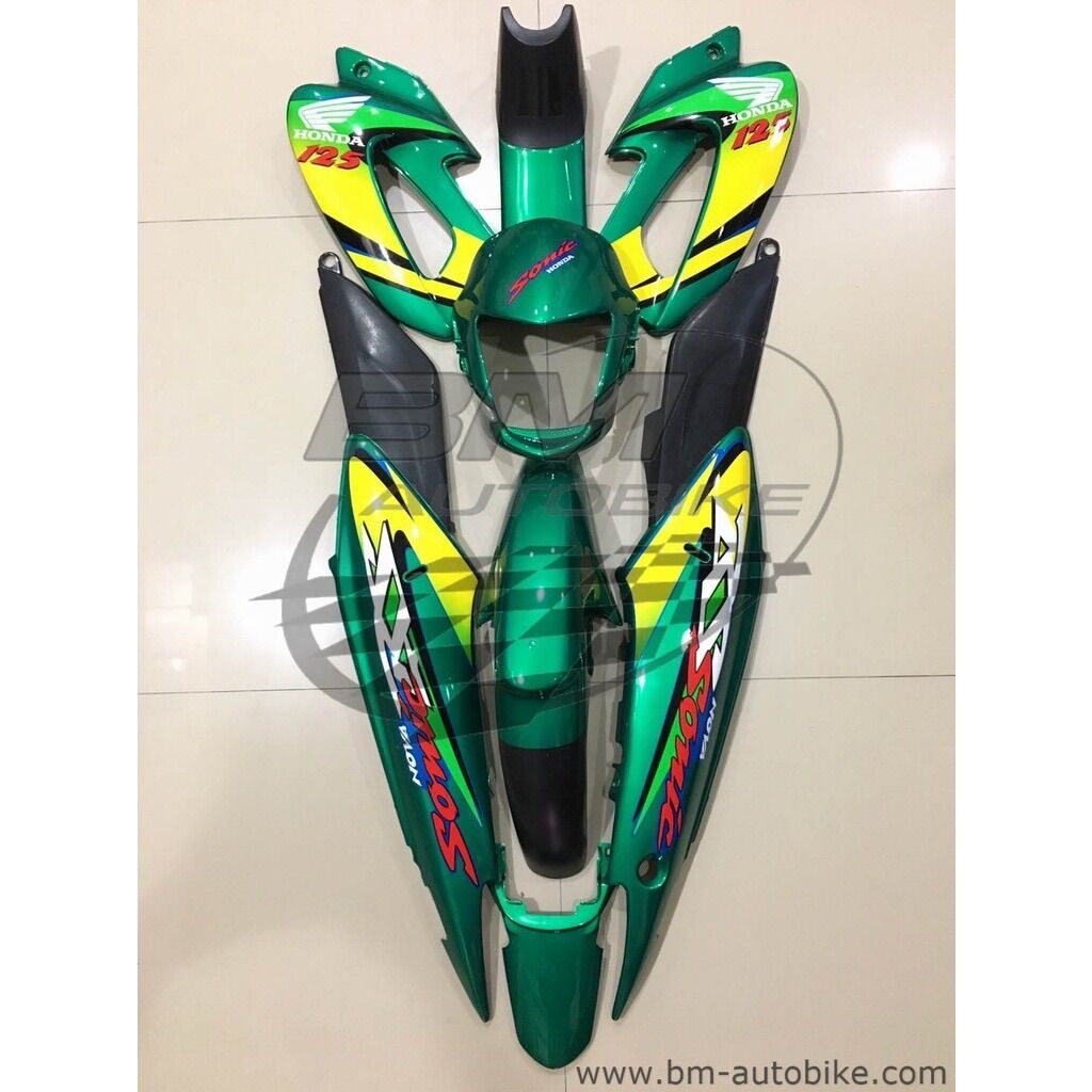 ชุดสี SONIC 2000 (โซนิคตัวเก่า) เต็มคัน ติดลาย *กรุณาอ่านรายละเอียด ...