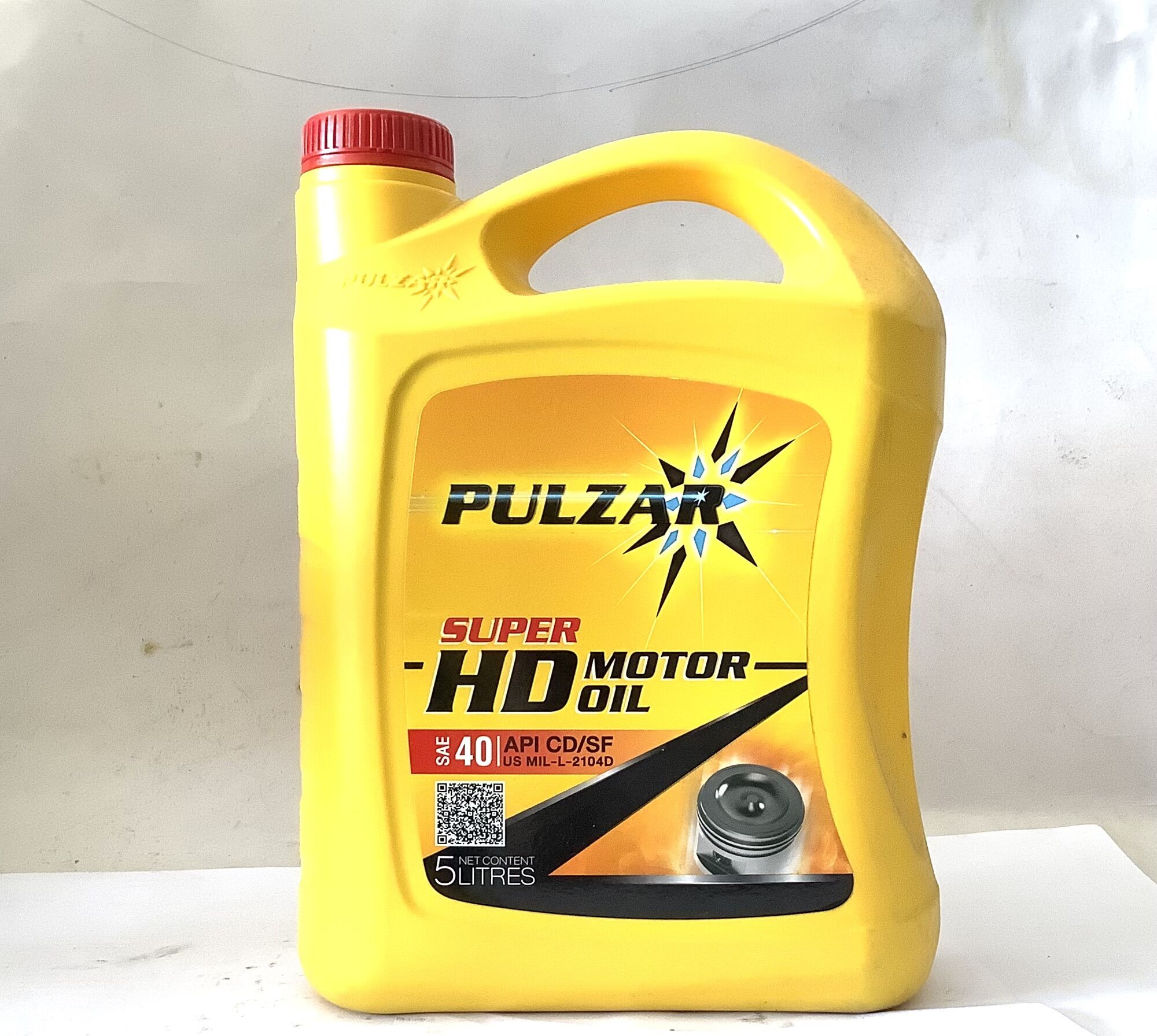 🔥PULZAR🔥น้ำมันเครื่องยนต์ดีเซล Super HD Motor Oil #40 ขนาด 5 ลิตร ...