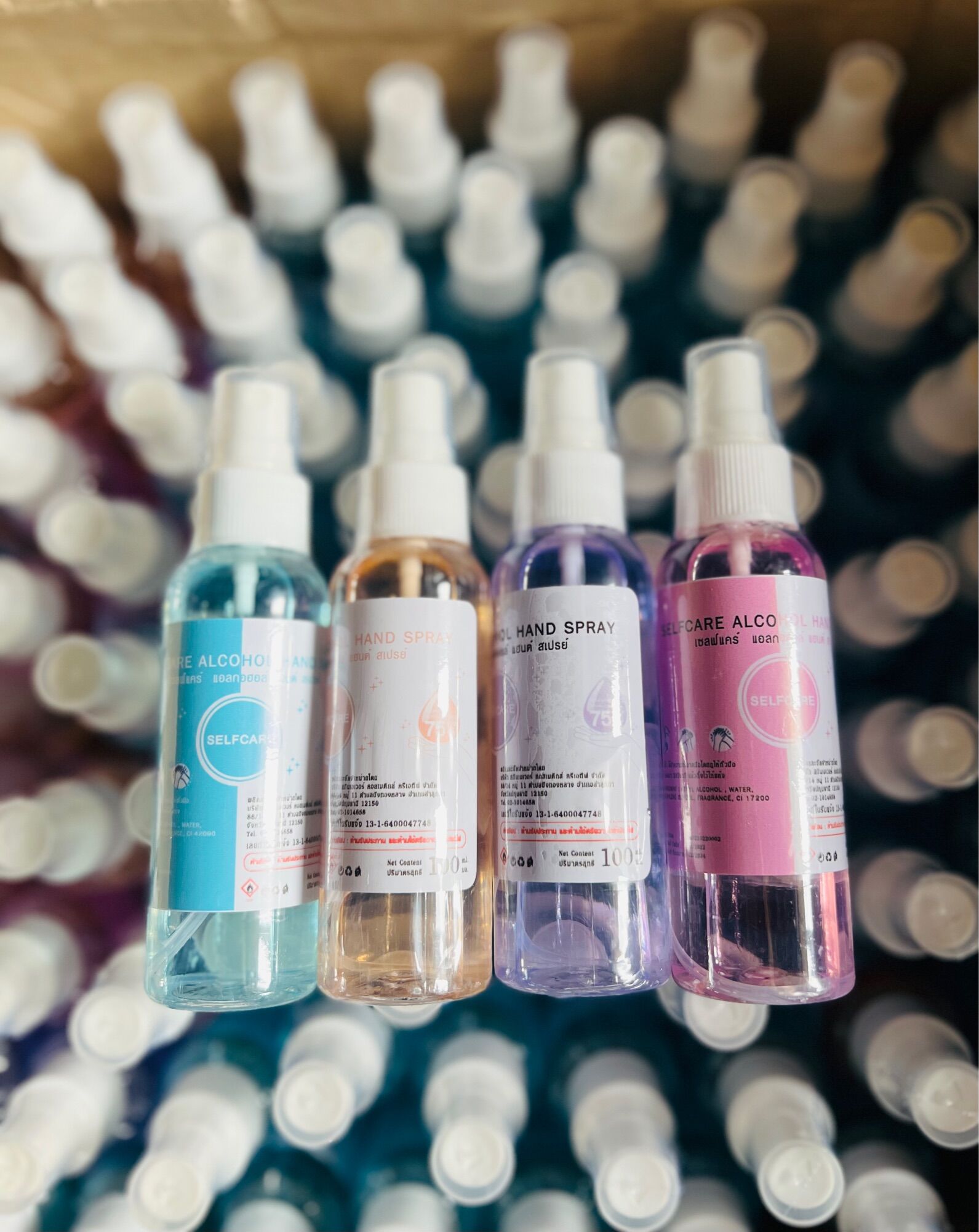 สเปร์ แอลกอฮอล์ พกพาง่าย กลิ่นหอม ขนาด100ml. - Fern malta shop - ThaiPick