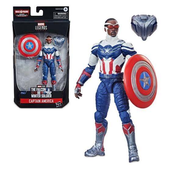 HASBRO MARVEL LEGENDS THE FALCON AND WINTER SOLDIER CAPTAIN AMERICA 6 ...