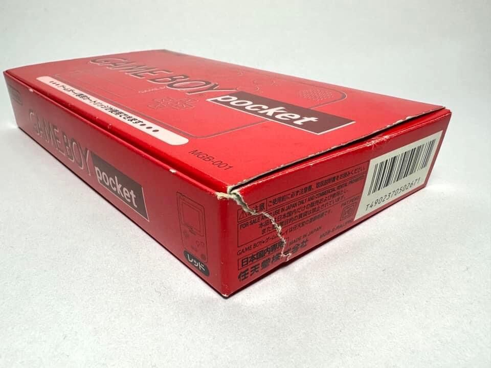 เครื่องแท้ Game Boy pocket (japan) MGB-001(RED) GB - สะพานเหล็กออนไลน์ ...