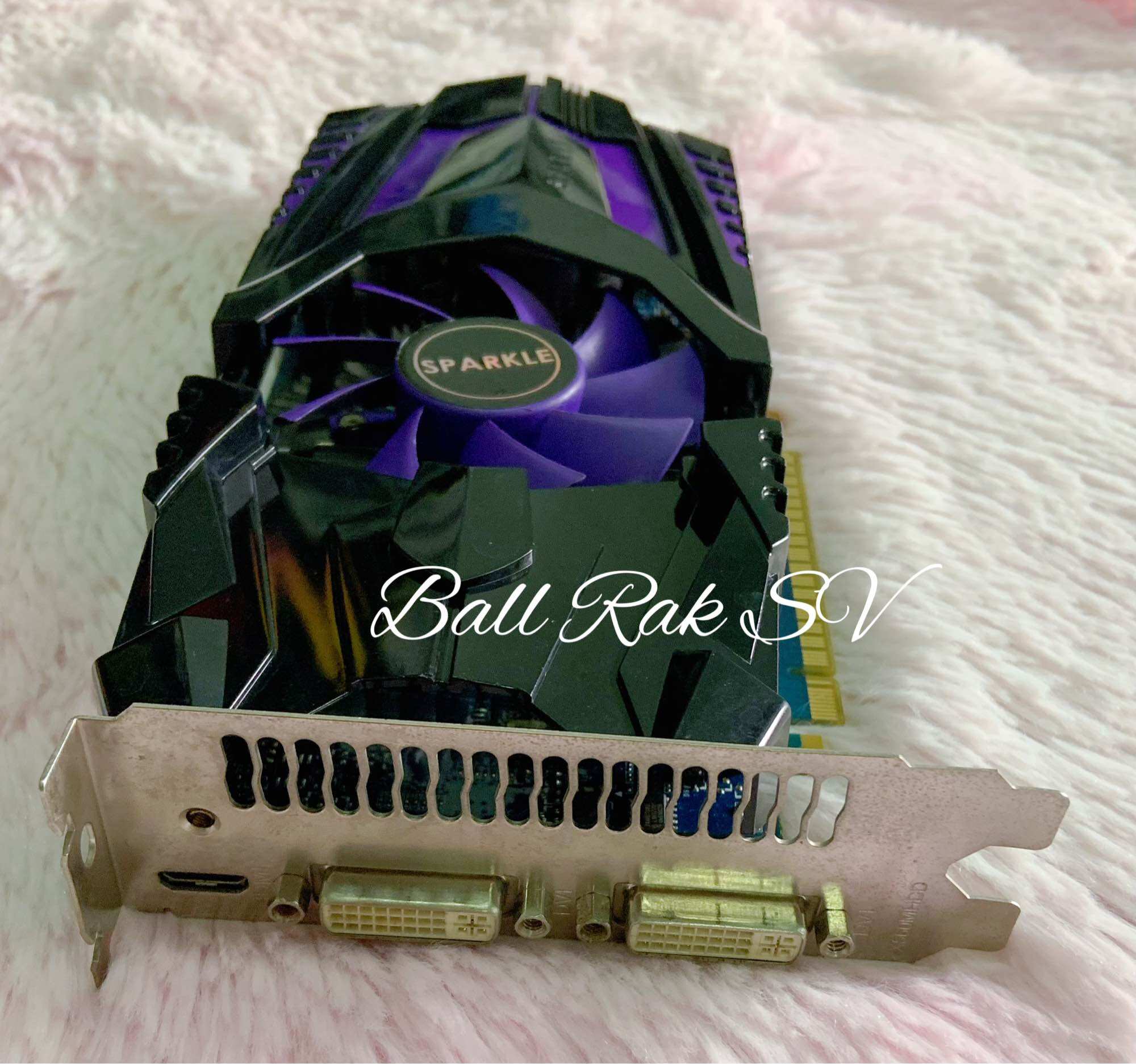 การ์ดจอ SPARKLE GTX 550 Ti 1024 MB DDR5 - Ball Rak SV - ThaiPick