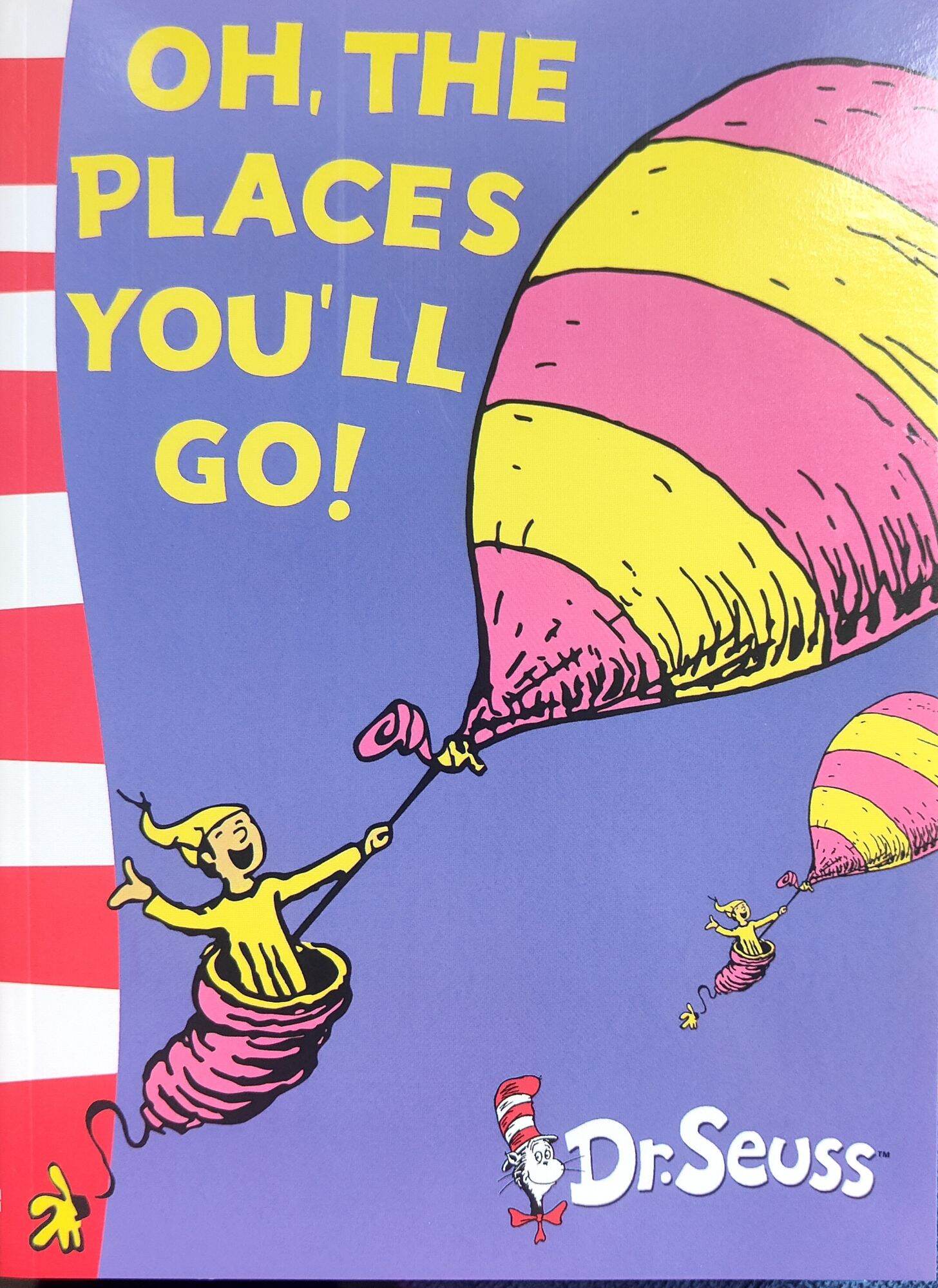 New Dr. Seuss Oh the Places Youll Go Yellow Back Book Paperback ...
