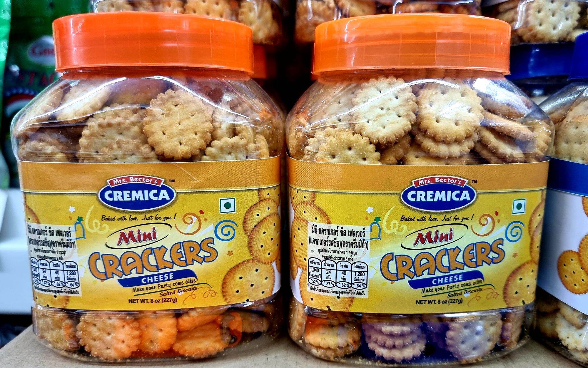 Cremica mini crackers ครีมมิก้า 4 รสชาติ 227g | Lazada.co.th