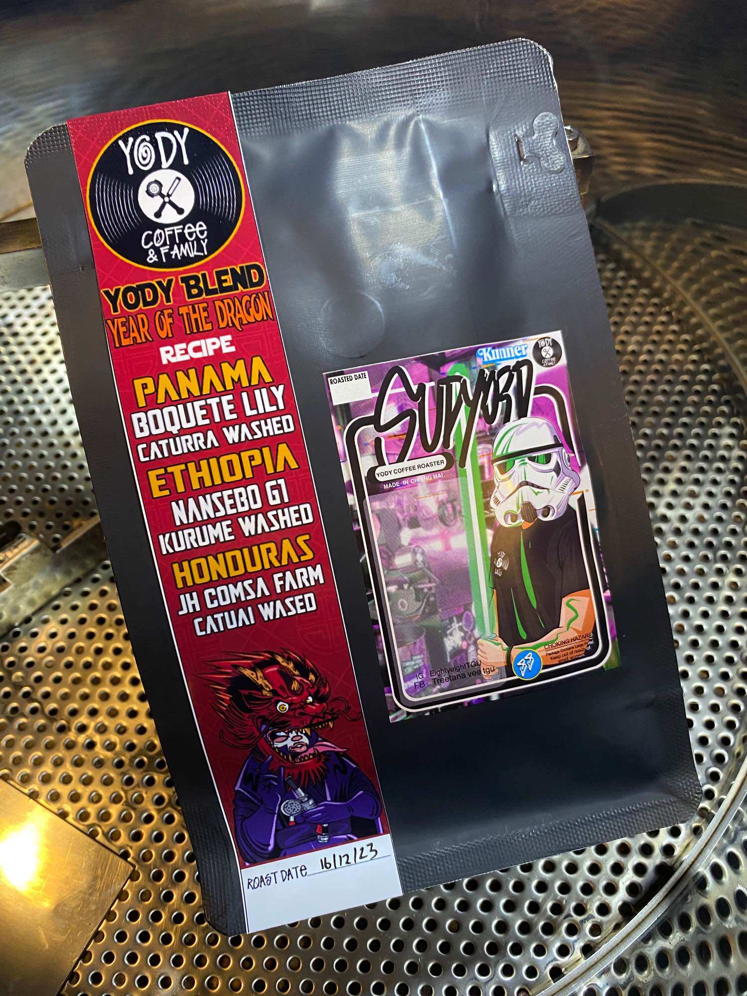 ”Year of The Dragon” 🐲 Yody Blend Coffee 2024 ขนาด 200 g กาแฟ กาแฟอาราบ ...