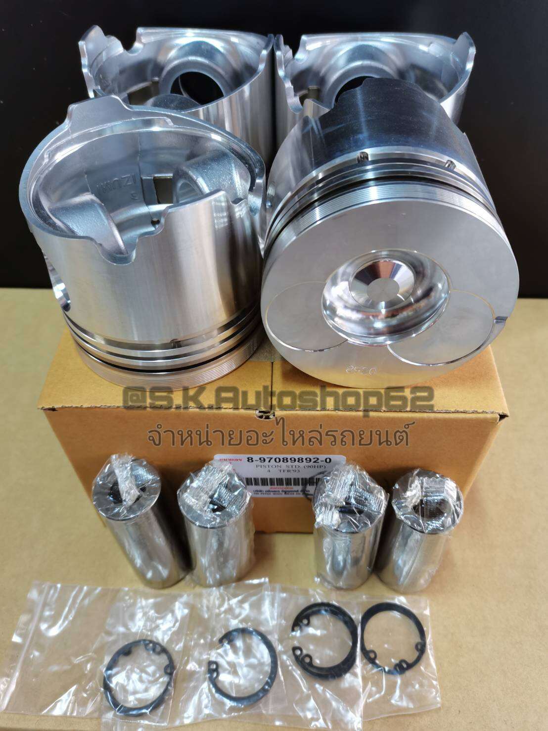 ยกเซ็ตชุดยกเครื่อง ISUZU มังกร TFR (4JA1)TFR 87แรงTFR 90แรง - S.K.autoshop62 - ThaiPick