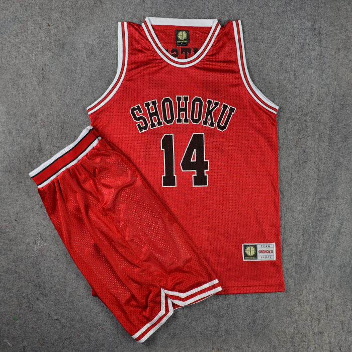 SD Slam Dunk Jersey Uniform Hunan 14, Mitsui Life LAN Qiu Yi Vest ...