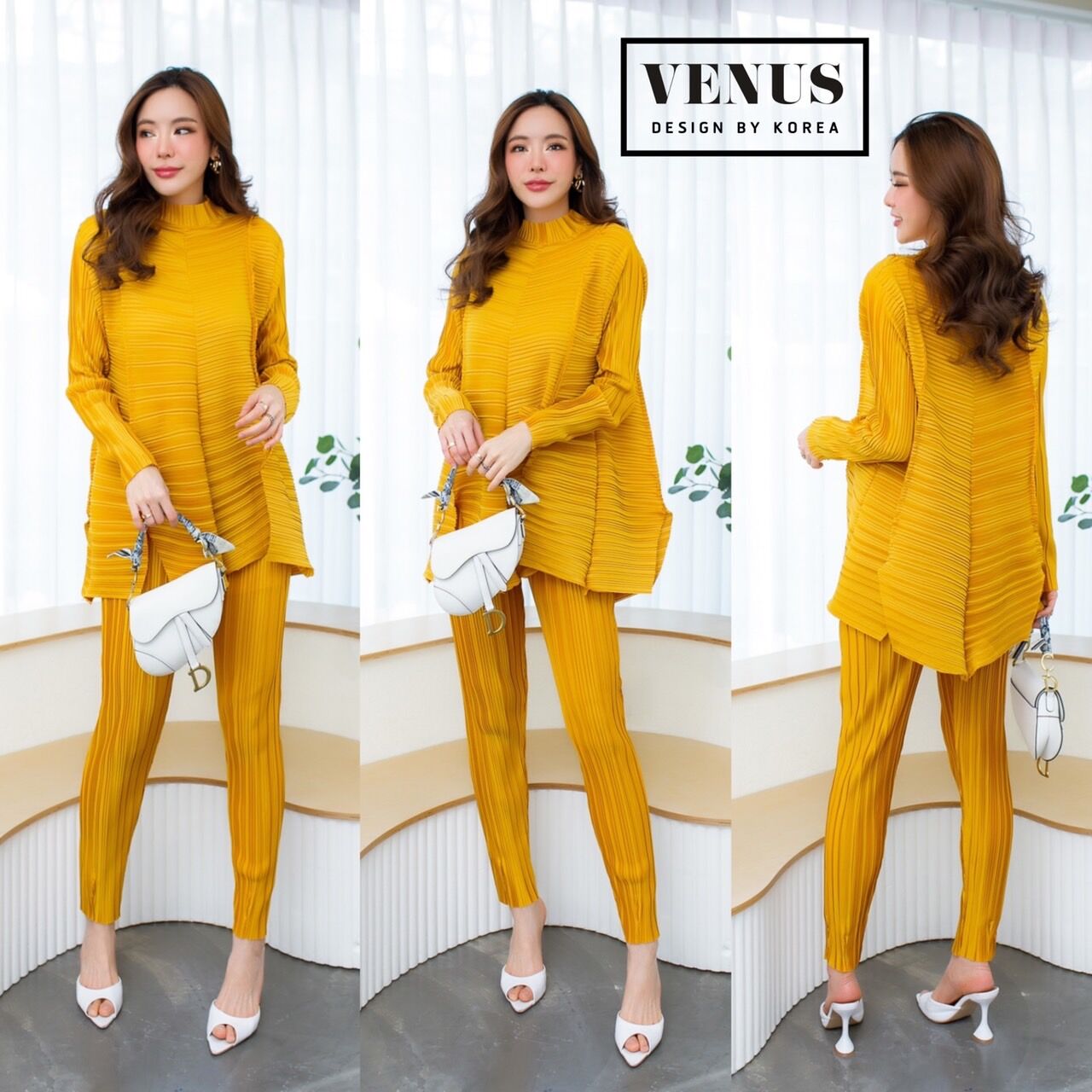 Pleated Set ชุดเซทผ้าอัดพีทเนื้อดี งานสวยทรงคุณหญิงคุณนายสุดๆนะคะ ...