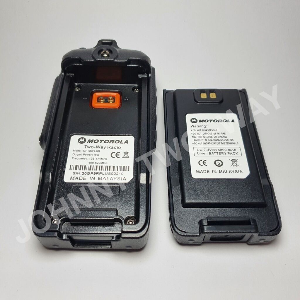 วิทยุสื่อสาร GP 9R Plus ย่านความถี่136-174 MHz ภาครับดี ภาคส่งแรง ราคาถูกที่สุด เสียงดังฟังชัด ...