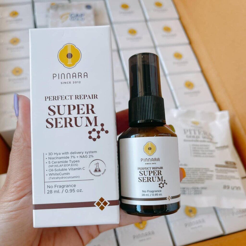 Pinnara Perfect Repair Super Serum เซรั่มพิณนารา ขนาด 28 มล. - นภาช้อป ...