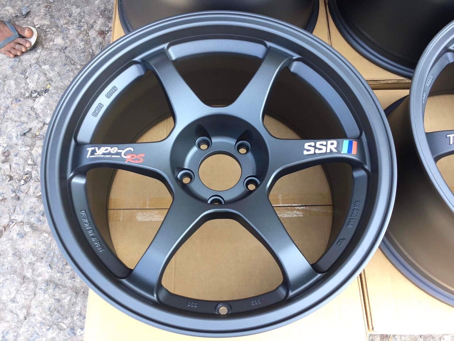 ล้อแม็กซขอบ 18 SSR กว้าง 9.5 ล้องานไทย BSport (ราคาต่อวง) - โอดีออโต้ ...