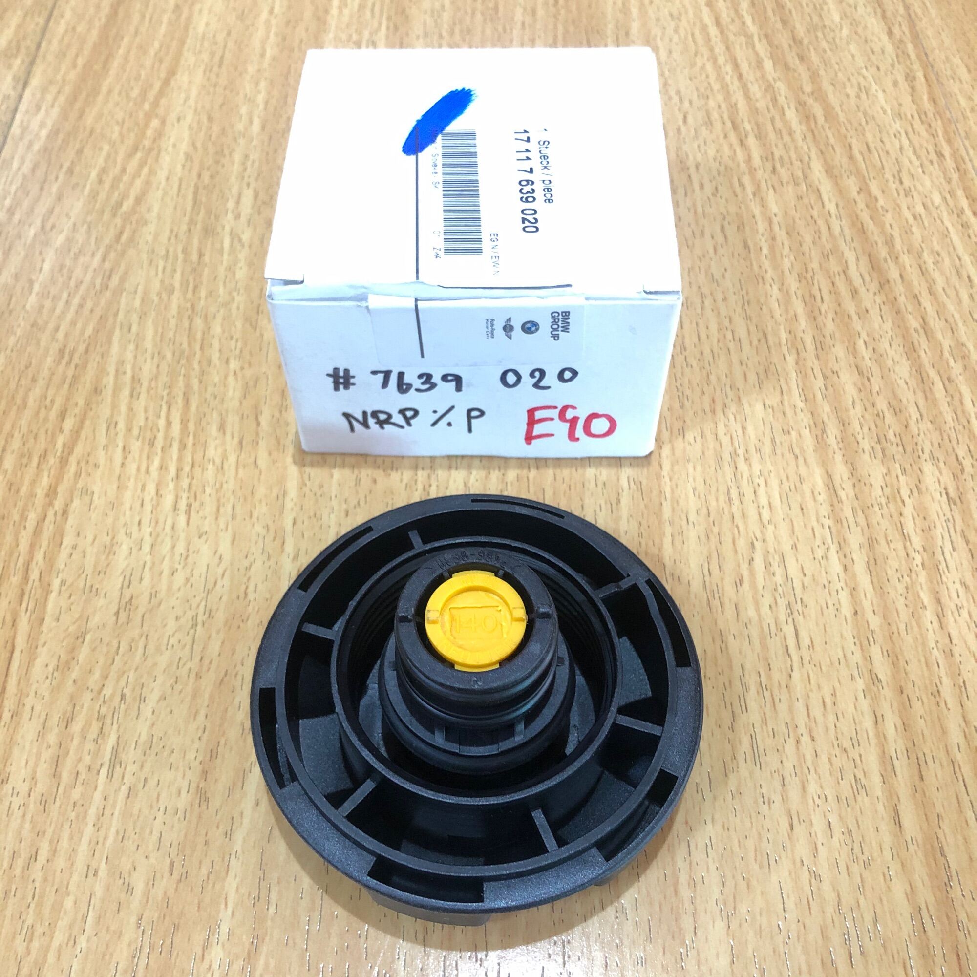 ฝาหม้อน้ำ 140P BMW แท้ #020 E90,F01,F10,F20,F30,G20,X1,X3,X5,Z4 - sp ...