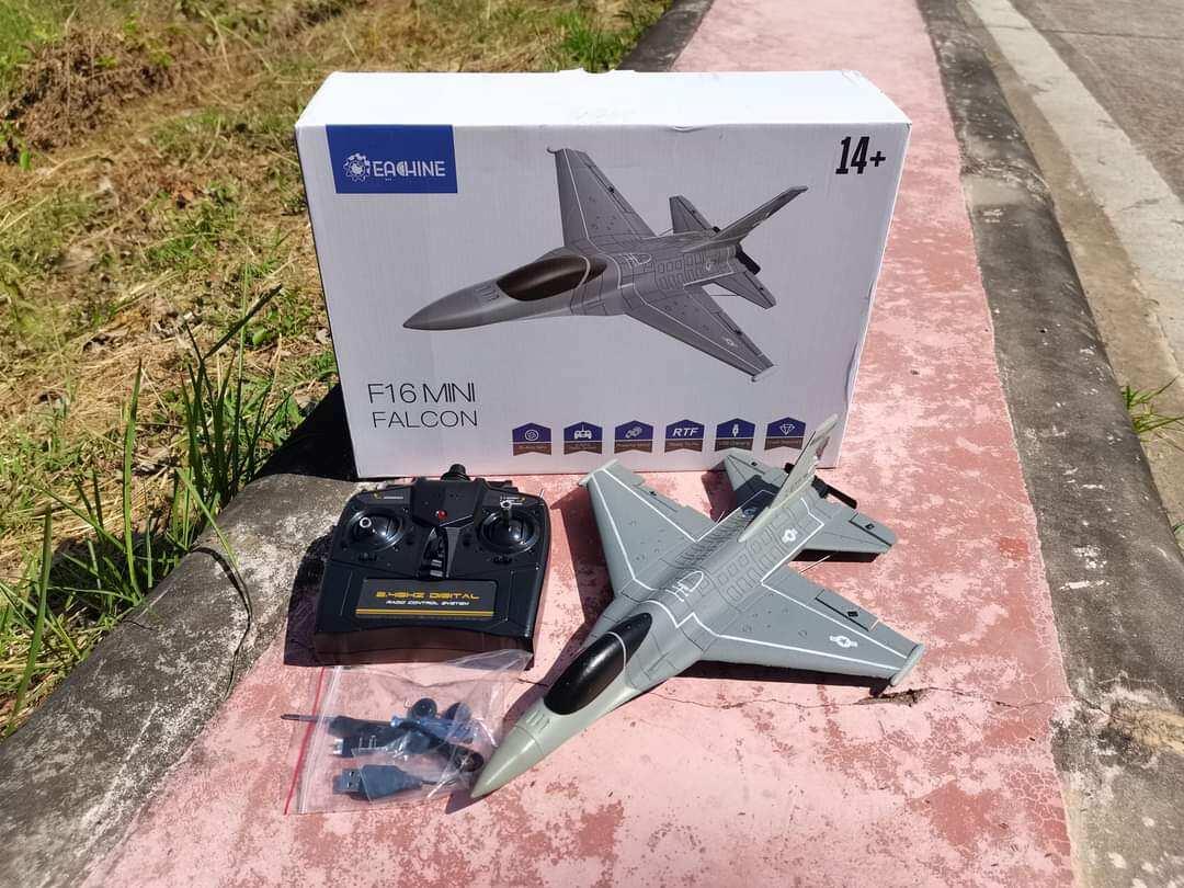 เครื่องบินบังคับวิทยุ Eachine Mini F16 Falcon 365mm Wingspan EPP 2.4G 6 ...